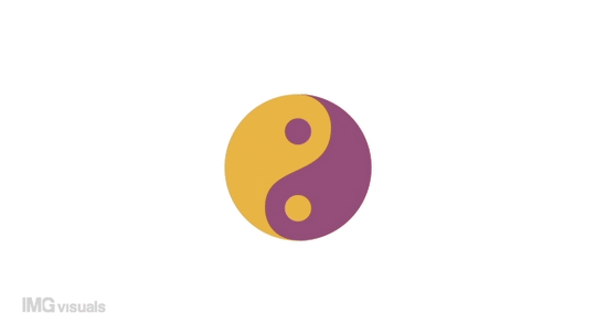Animated yin yang symbol indicator – IMG Visuals