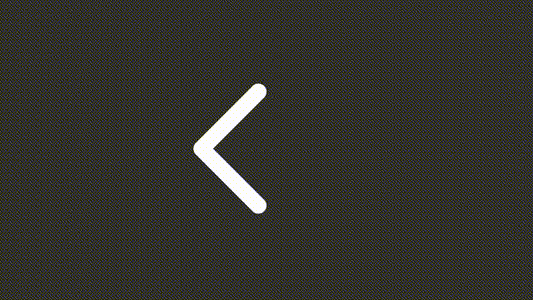 Animated back white line ui icon