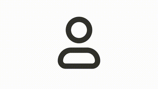 Animated contact linear ui icon – IMG Visuals