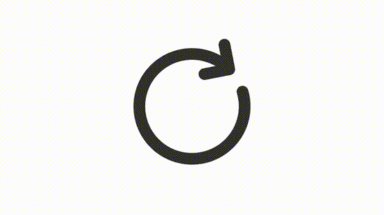 Animated refresh linear ui icon