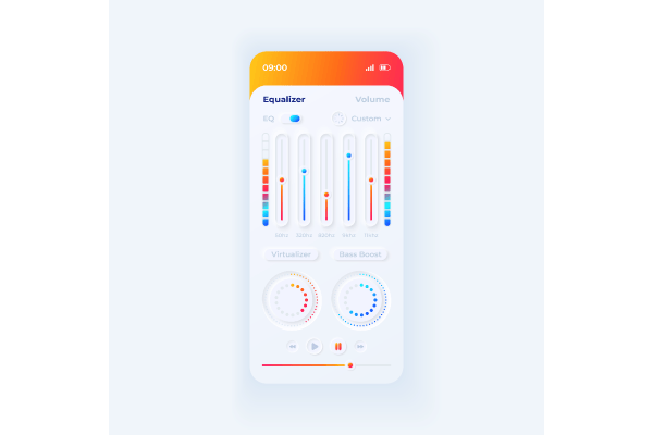 Mobile App Page Design Layout Bundle