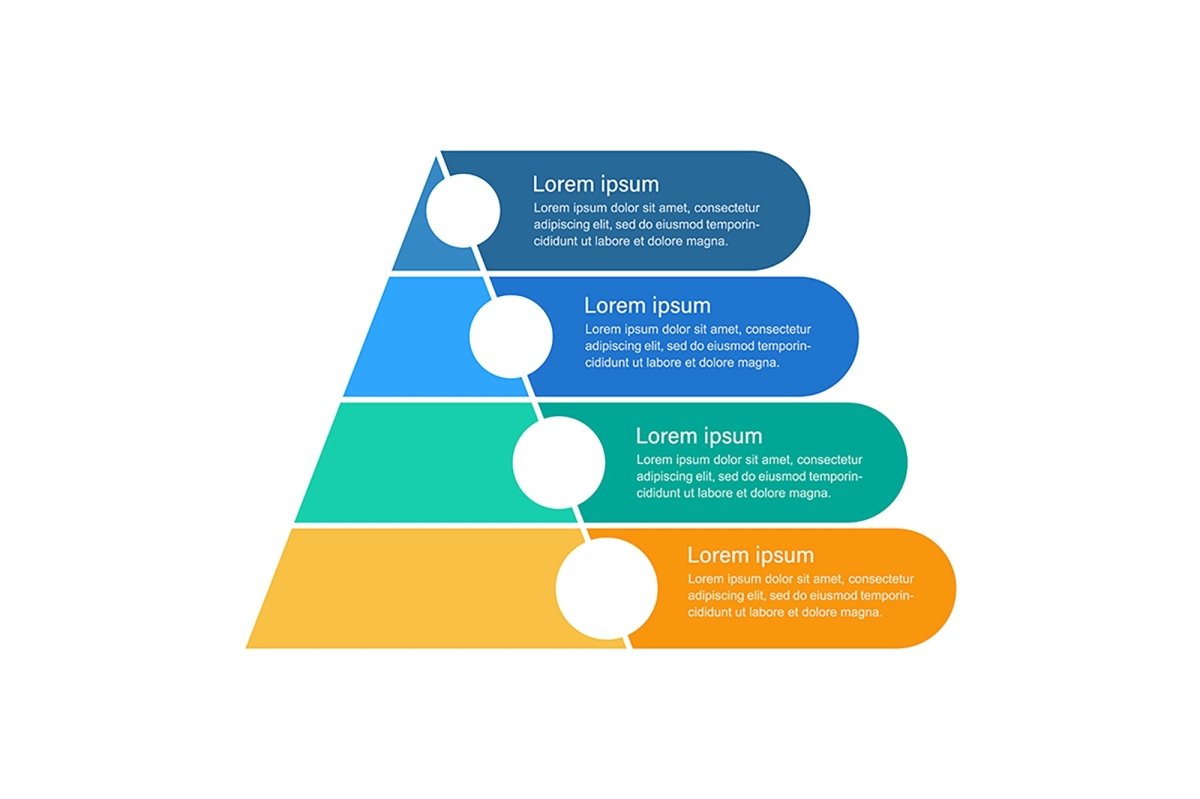 Social infographic chart design template